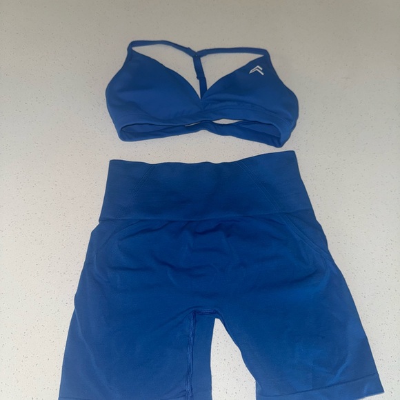 Oner Active | Intimates & Sleepwear | Oner Active Blue Sports Bra Biker ...